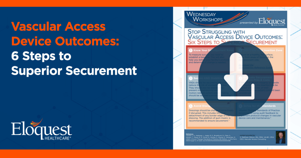 Vascular Access Device Outcomes: Superior Securement – Eloquest ...