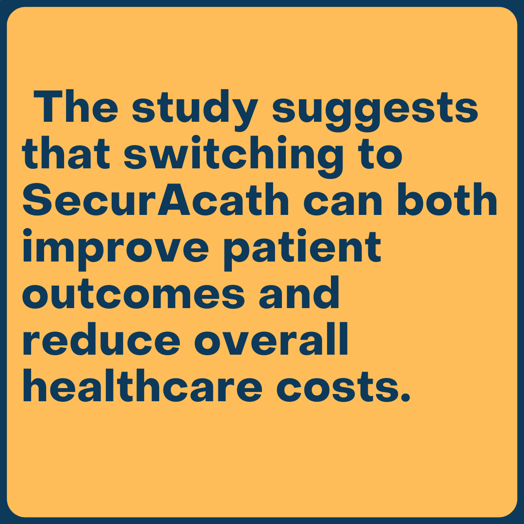 New Study Comparing Benefits of SecurAcath to Adhesive Securement Devices – Eloquest Healthcare ...